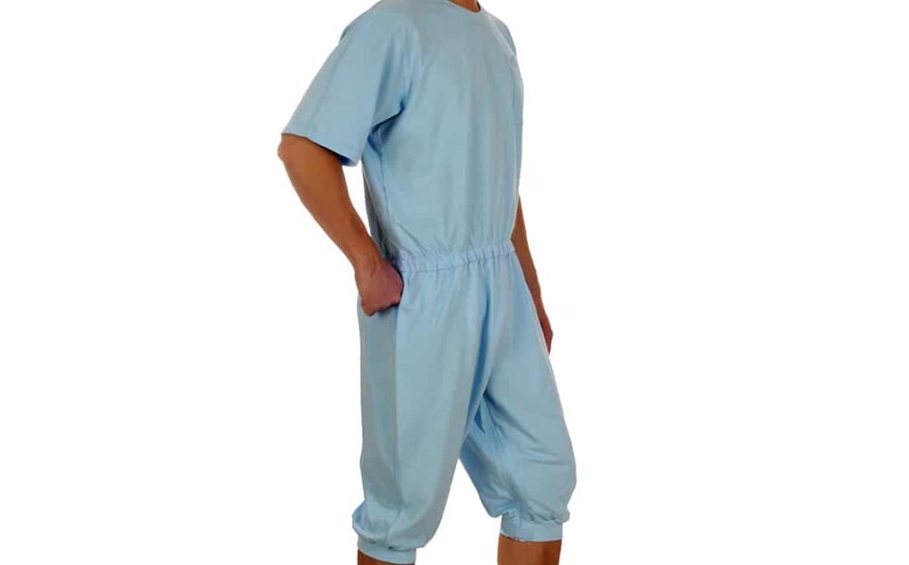 CARETEX® EH - 005 Patientenpflege Overalls für Herren (pflegeoverall ...
